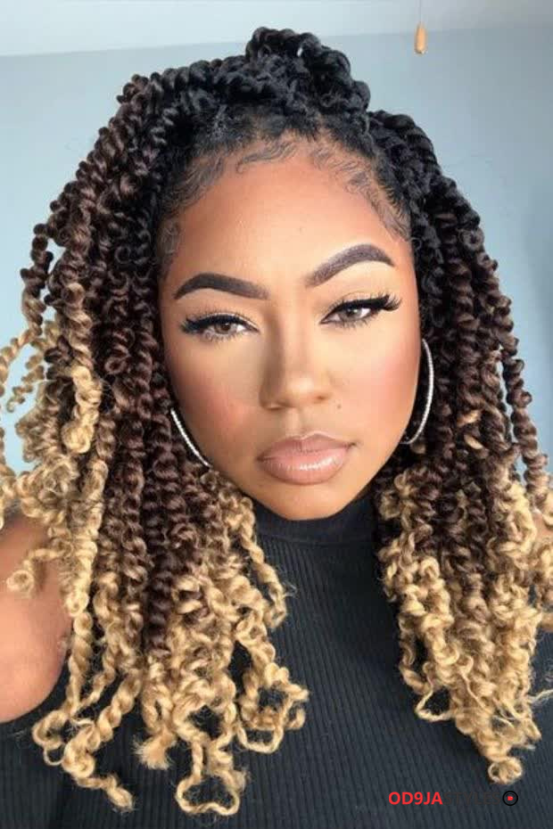 45 Gorgeous Passion Twists Hairstyles For Stylish Looks - OD9JASTYLES