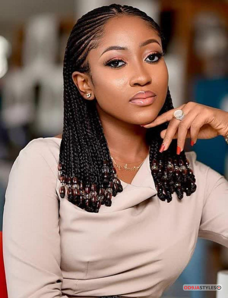 90 Most Elegant Ghana Braid Styles/Braided Hairstyles for ladies ...