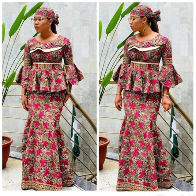 Gorgeous Native Skirt and Blouse Styles for Mothers - OD9JASTYLES