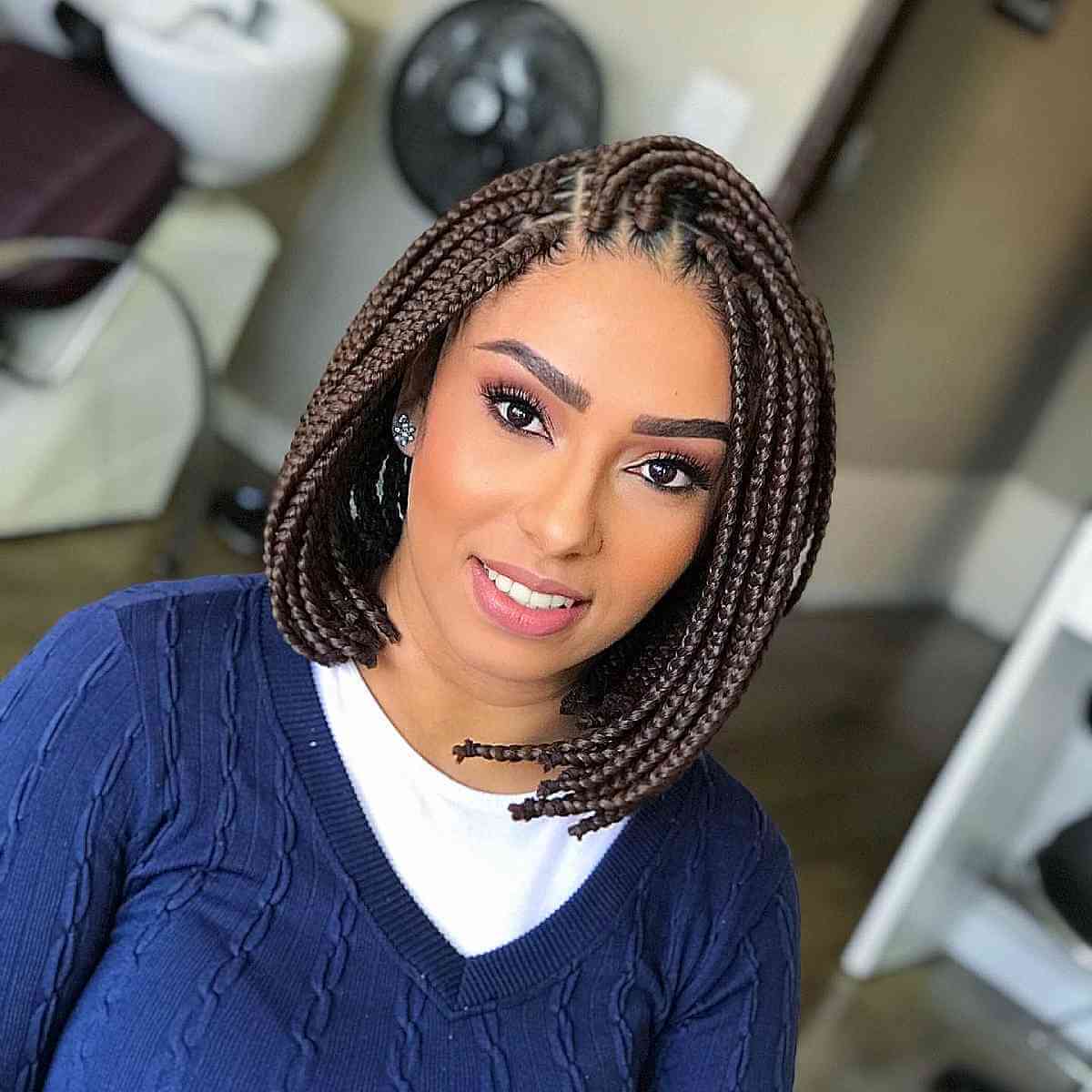 35 Hottest Ghana Braids Hairstyle Ideas for all Women - OD9JASTYLES