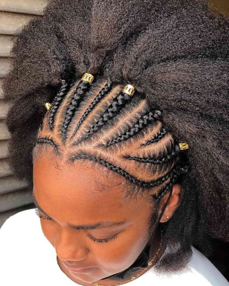 35 Hottest Ghana Braids Hairstyle Ideas for all Women - OD9JASTYLES