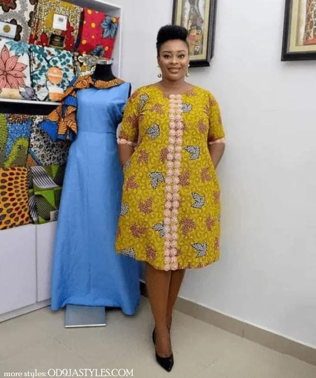 52 Trendy Ankara Shift Dresses: Stunning Styles, Designs & Ideas
