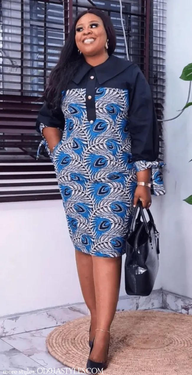 54 Latest and Best Ankara Shift Dresses For Women To Replicate ...