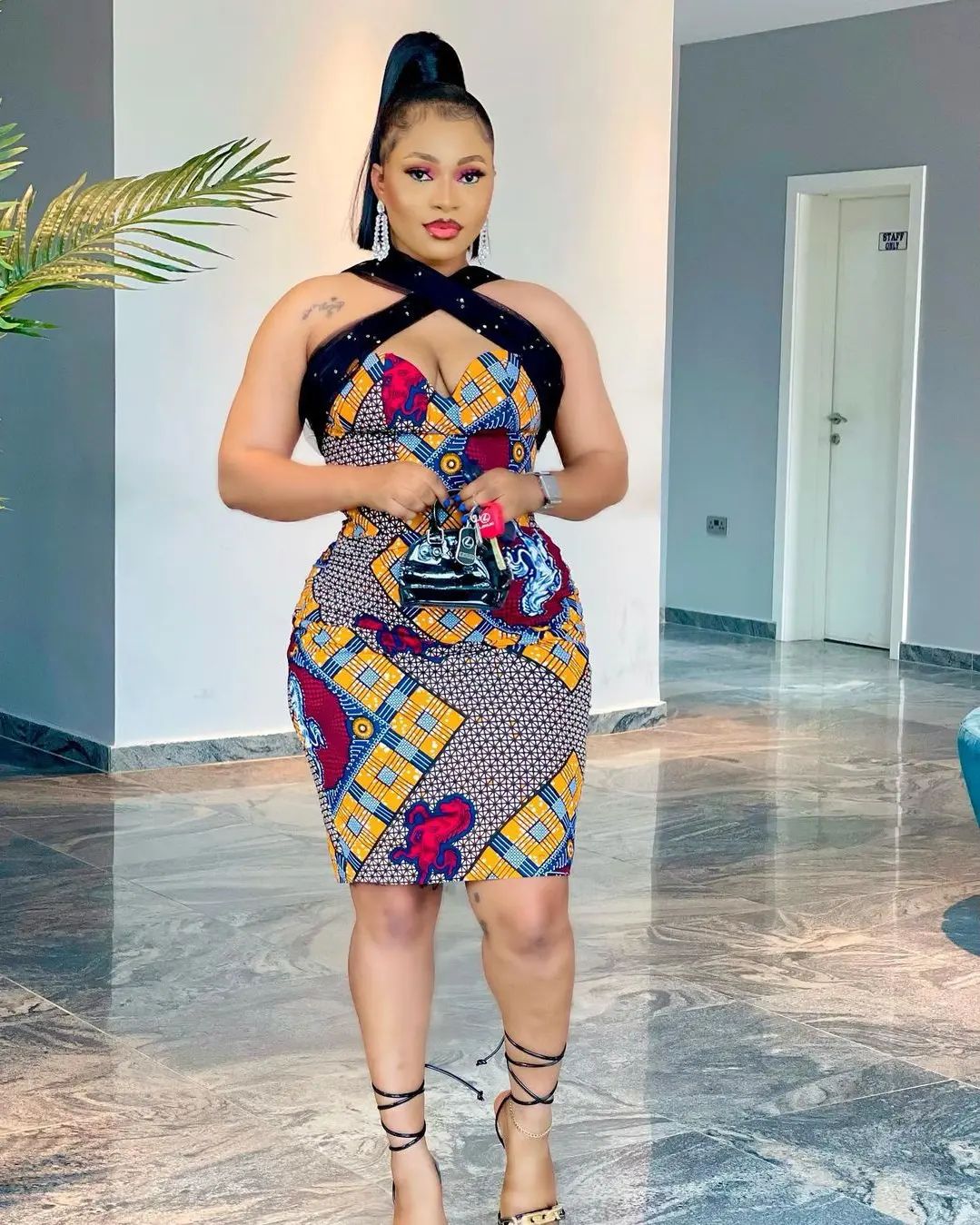65 Simple Ankara Gown Styles For Young Ladies - OD9JASTYLES