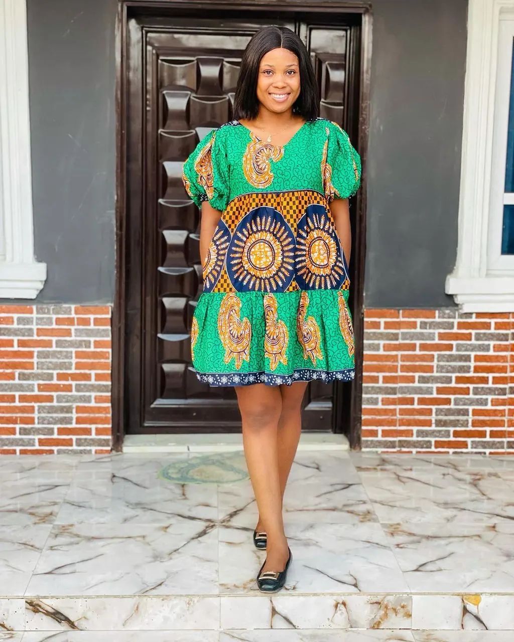 65 Simple Ankara Gown Styles For Young Ladies - OD9JASTYLES