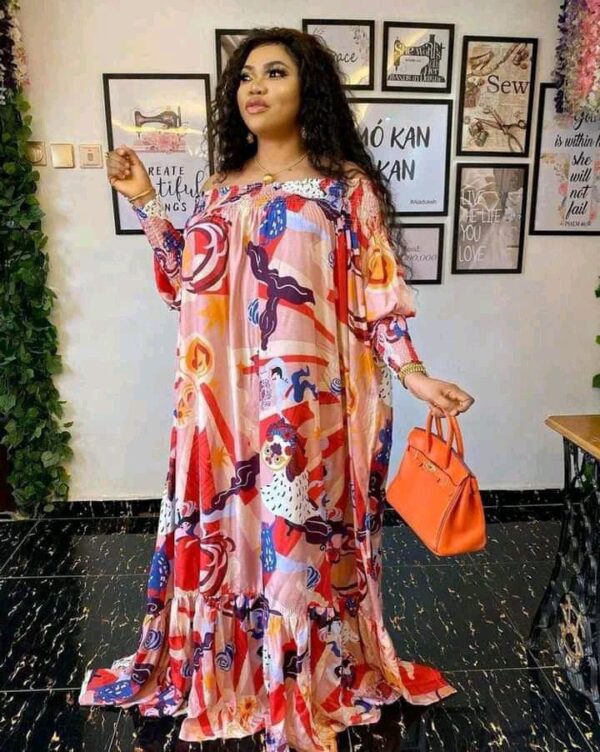 Gorgeous and Fascinating Chiffon Gown Ladies Can Recreate - OD9JASTYLES