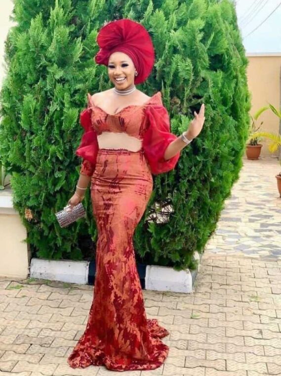 35 Dazzling Lace Styles That Every Woman Should Give A Try - OD9JASTYLES