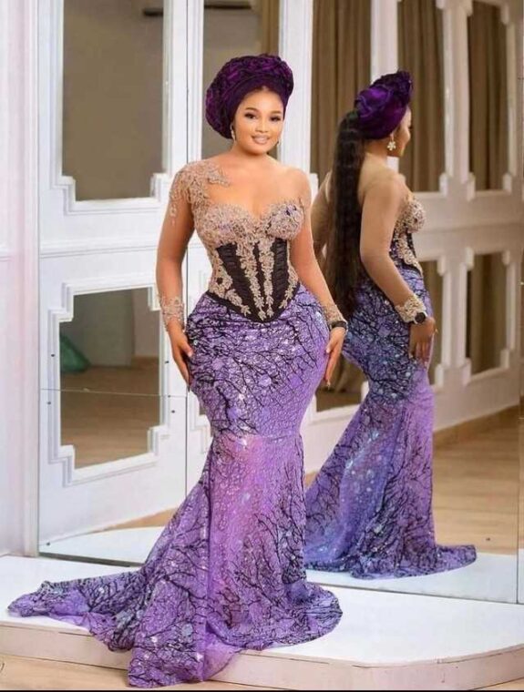 35 Dazzling Lace Styles That Every Woman Should Give A Try - OD9JASTYLES