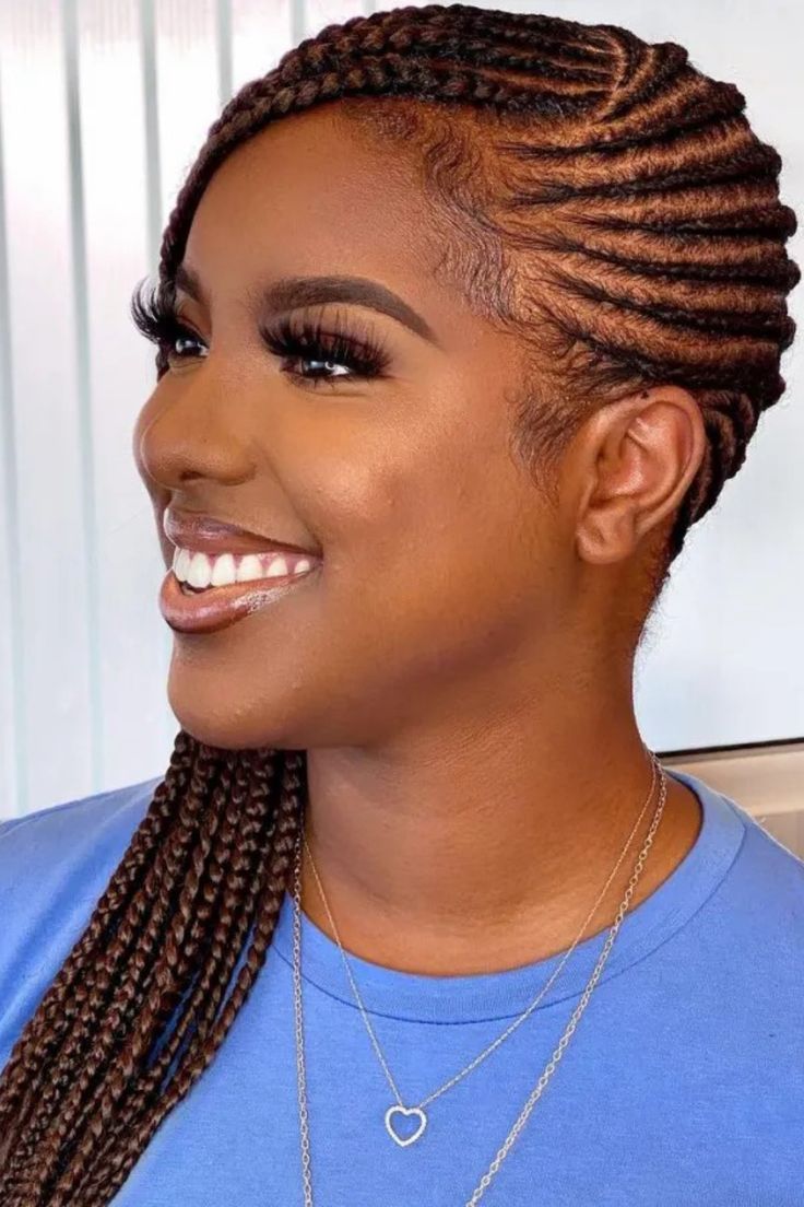 25 Chic & Best Lemonade Braids with Heart You’ll Love - OD9JASTYLES