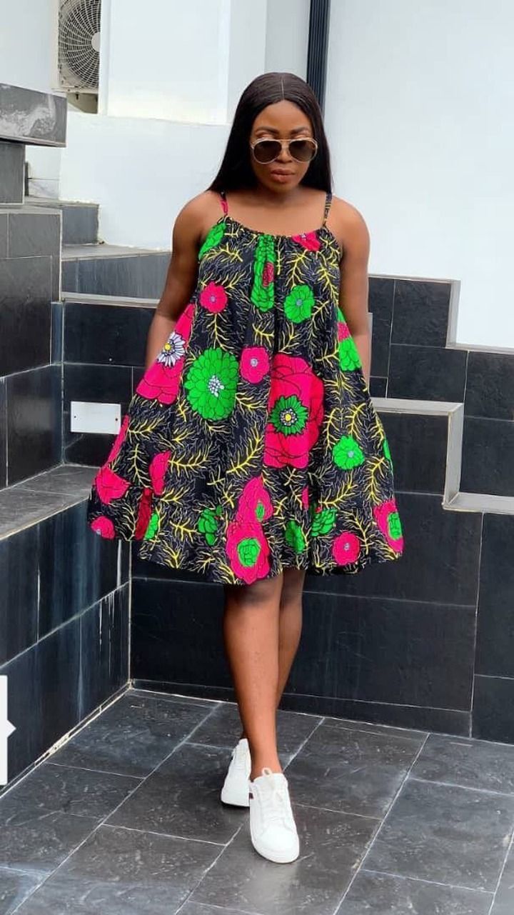 Short Gown Styles That Are Perfect For Matured Ladies - OD9JASTYLES