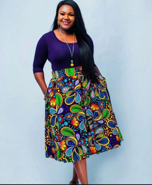 55 Ways to Style Your Ankara A-Line Skirt for Any Occasion - OD9JASTYLES