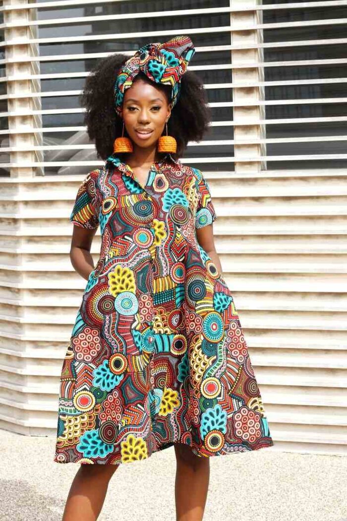 Stunning Ankara A-Line/Flare Dresses for a Stunning Look - OD9JASTYLES