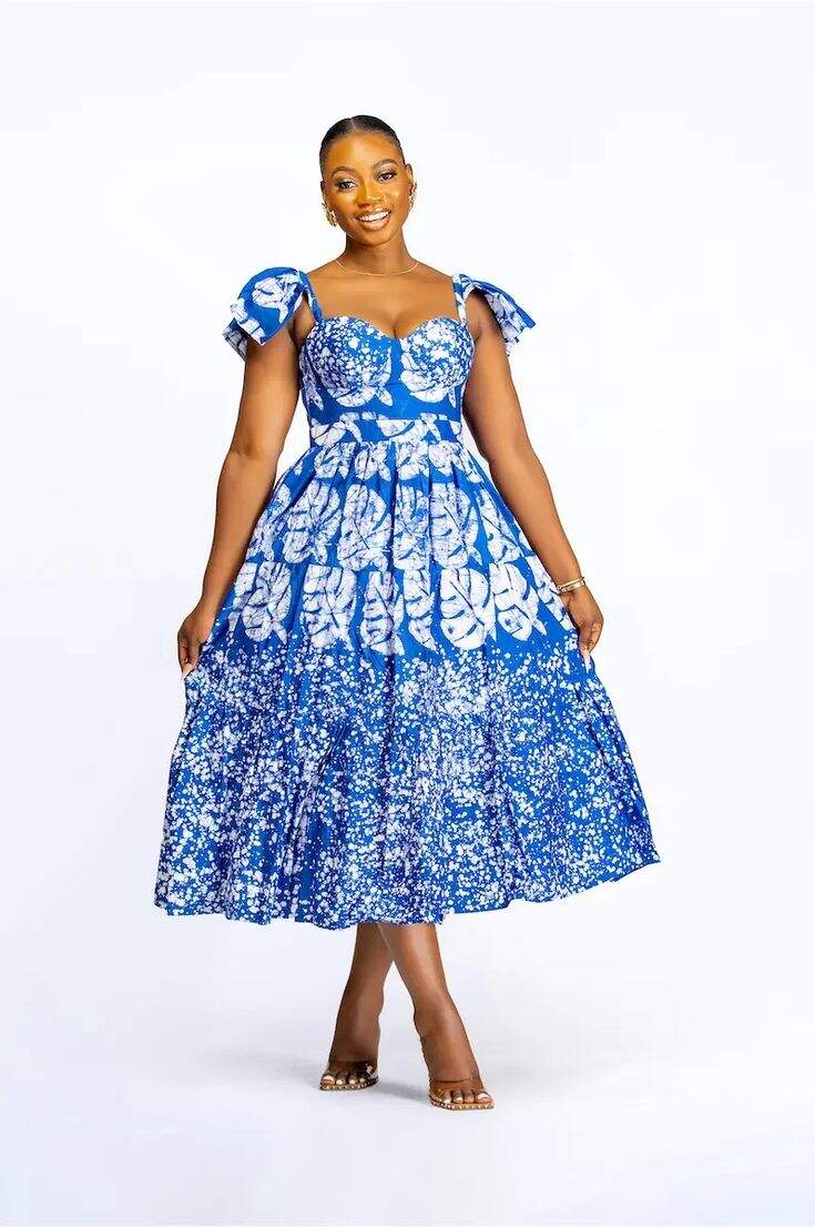 Stunning Ankara A-Line/Flare Dresses for a Stunning Look - OD9JASTYLES