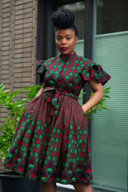 Stunning Ankara A-Line/Flare Dresses for a Stunning Look - OD9JASTYLES