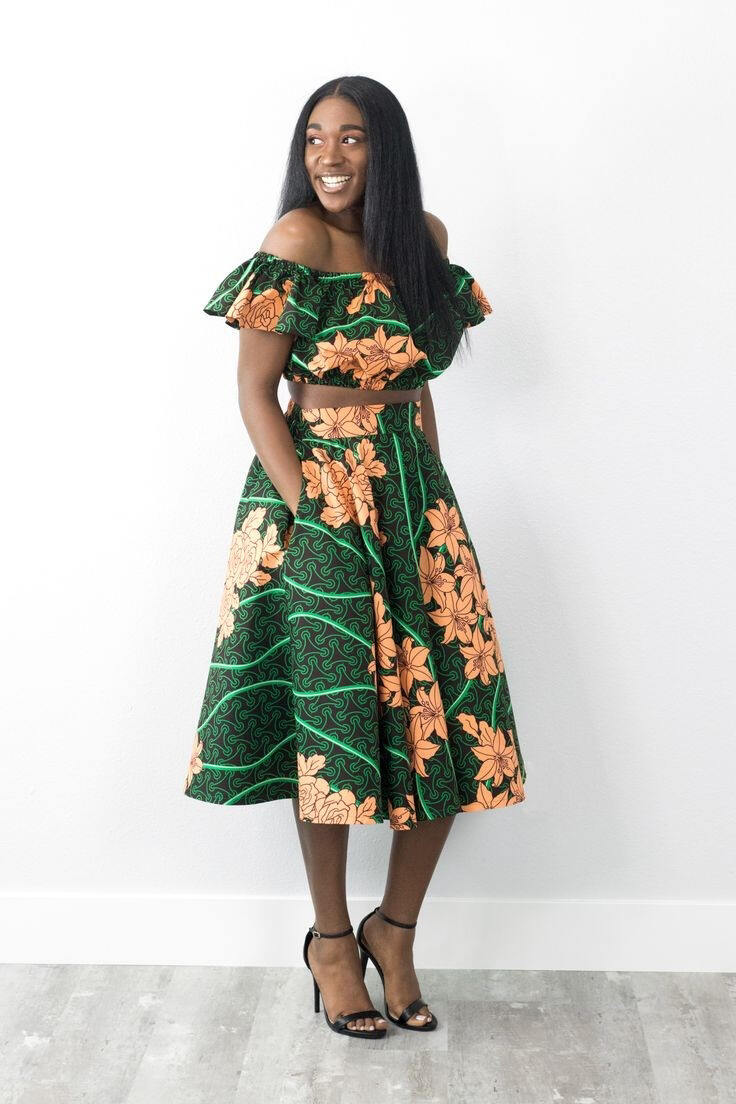 Stunning Ankara A-Line/Flare Dresses for a Stunning Look - OD9JASTYLES