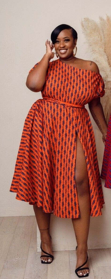 Stunning Ankara A-Line/Flare Dresses for a Stunning Look - OD9JASTYLES