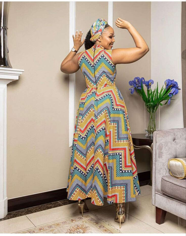 Stunning Ankara A-Line/Flare Dresses for a Stunning Look - OD9JASTYLES