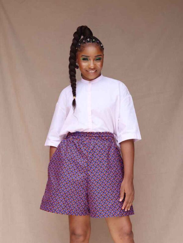 Trendy Ankara Top And Shorts Combos For A Stylish Look - OD9JASTYLES