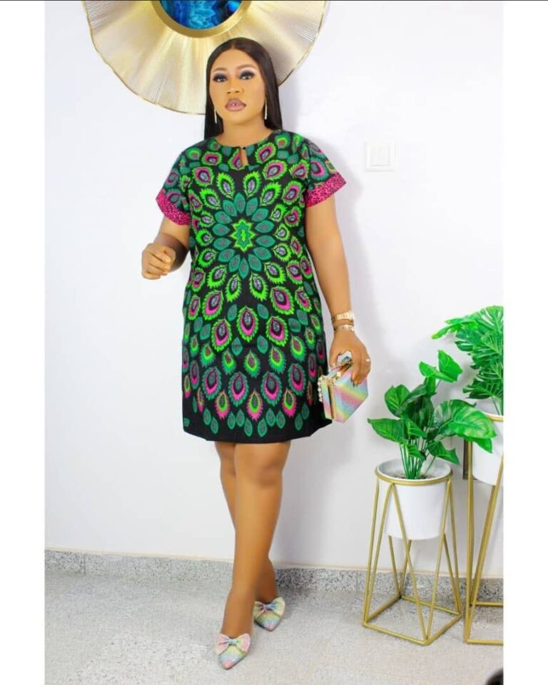 Top Ankara Shift Dress Styles for Women to Rock in 2025 - OD9JASTYLES
